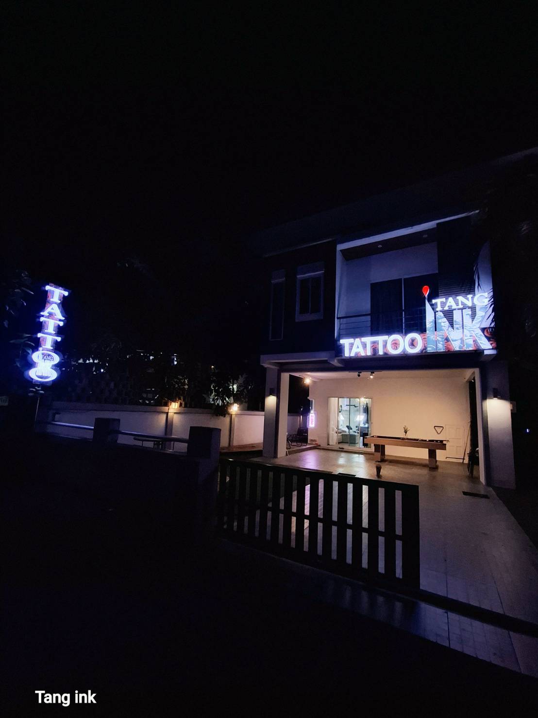 Samui tattoo machine & bamboo by tang_ink studio at home